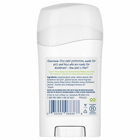 GetUSCart- Tom's of Maine Aluminum-Free Wicked Cool! Natural Deodorant ...