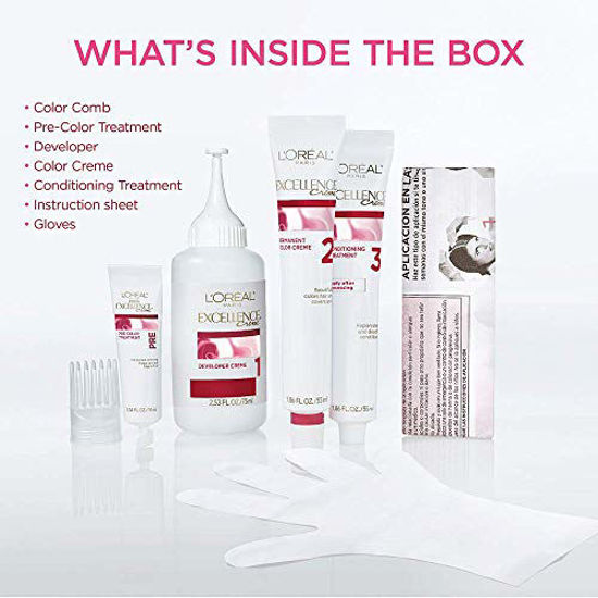 GetUSCart- L'Oreal Paris Excellence Creme Permanent Hair Color, 4RM ...