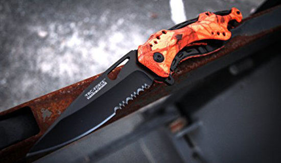 GetUSCart- TAC Force TF-705RC Tactical Spring Assisted Knife 4.5" Closed