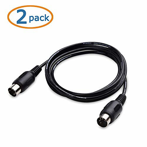 GetUSCart- Cable Matters 2-Pack 5 Pin DIN MIDI Cable, 5 Pin MIDI Cable ...