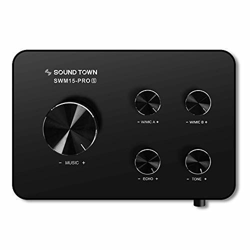 GetUSCart- Sound Town Wireless Microphone Karaoke Mixer System ...