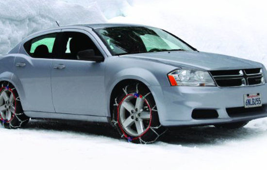 GetUSCart- Peerless 0155505 Auto-Trac Tire Traction Chain - Set of 2