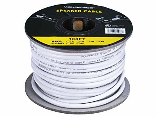 GetUSCart- Monoprice Access Series 18 Gauge AWG CL2 Rated 4 Conductor ...