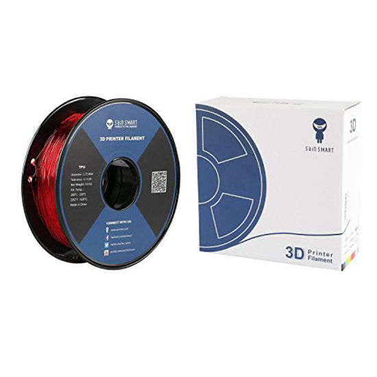 GetUSCart- SainSmart - 101-90-163 Red Flexible TPU 3D Printing Filament ...