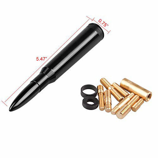 GetUSCart- samman Replacement Short Blue Bullet Antenna Car Antenna ...