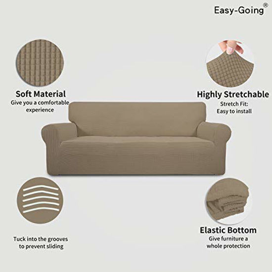 GetUSCart- Easy-Going Stretch Sofa Slipcover 1-Piece Couch Sofa Cover ...