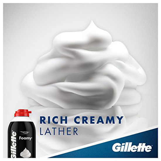 GetUSCart- Gillette Foamy Regular Shaving Foam, 11 oz (Pack of 12)