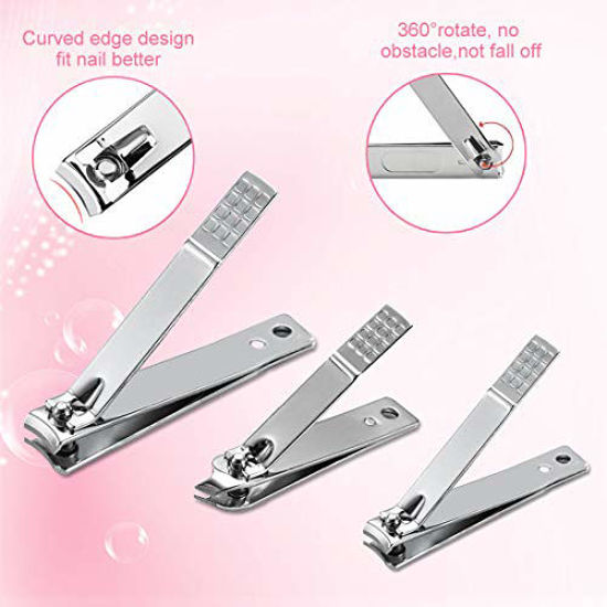 GetUSCart- Gift for Women/Men,Nail Care kit Manicure Grooming Set with ...