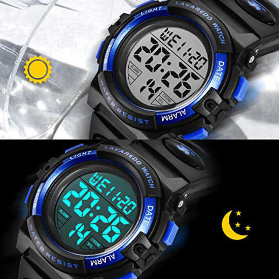 GetUSCart- Kids Watch,Boys Watch for 6-15 Year Old Boys,Digital Sport ...