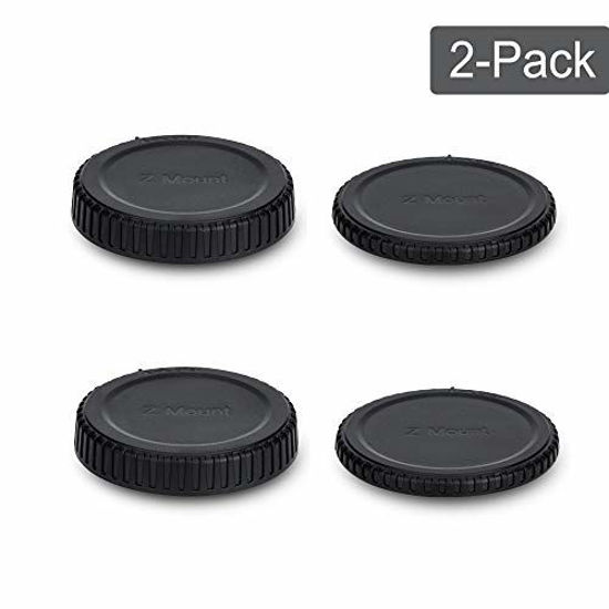 GetUSCart- Rear Lens Cap & Body Cap Cover Fit for Nikon Z Mount for ...