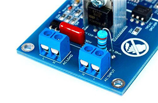 GetUSCart- PWM AC Voltage Dimmer 50/60Hz 80-240VAC for Arduino Raspberry Leading Edge Dimmer for ...