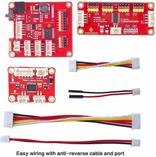 GetUSCart- SunFounder Raspberry Pi Smart Video Robot Car Kit V2.0 ...