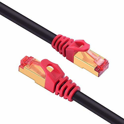 GetUSCart- Outdoor Cat 7 Ethernet Cable 100 ft, ShineKee 26AWG Heavy ...