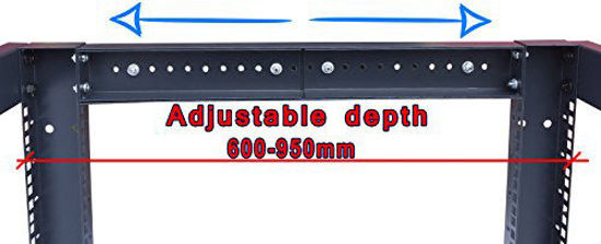 GetUSCart- Sysracks 18U 4 Post Open Frame 19 inch Network Server Rack ...