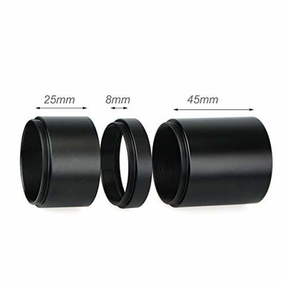 GetUSCart- SVBONY T2 Extension Tube Kit for Cameras and Eyepieces ...