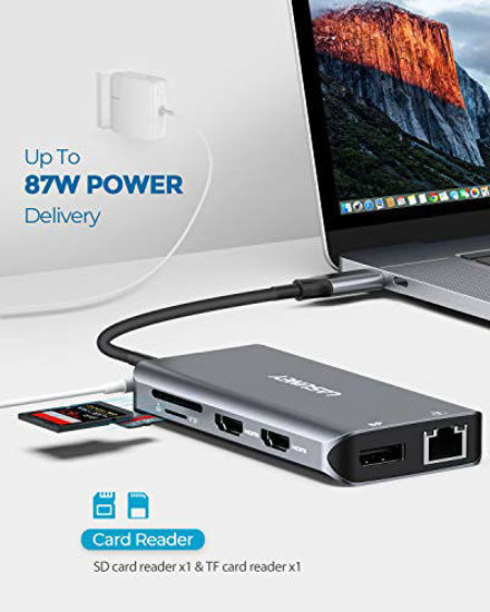 GetUSCart- Lasuney Triple Display USB Type C HUB with to 2 HDMI ...