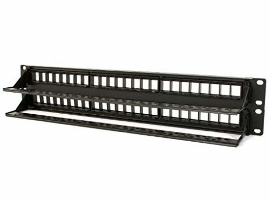 GetUSCart- Networx 2U High-Density Blank Patch Panel - 48 Port