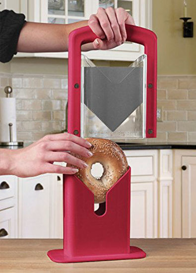GetUSCart- Hoan The Original Bagel Guillotine Universal Slicer, 9.25 ...