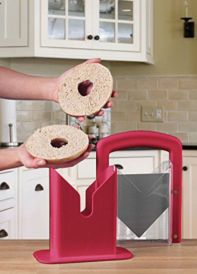 GetUSCart- Hoan The Original Bagel Guillotine Universal Slicer, 9.25 ...