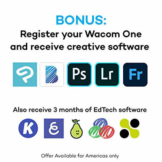 GetUSCart- Wacom DTC133W0A One Digital Drawing Tablet with Screen, 13.3 Inch Graphics Display ...