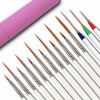 GetUSCart- 15 Pcs Paintbrushes, Detail Fine Miniature Paint Brushes ...