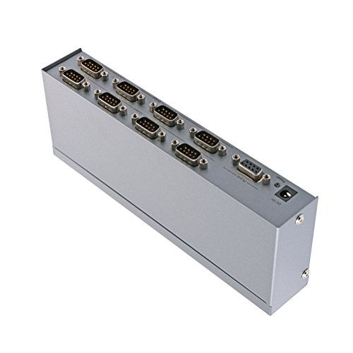 GetUSCart- DTECH Industrial 8 Port RS232 Serial Splitter Switch Box ...