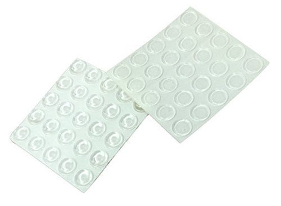 GetUSCart- Clear Glass Protective Pads (50 PCs) - 1/2" Diameter Glass ...