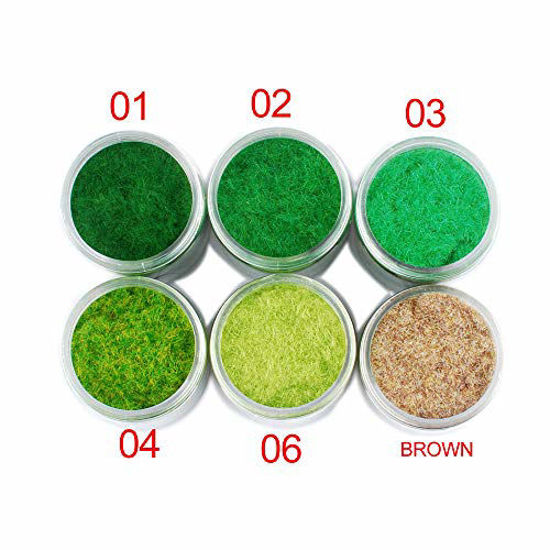 GetUSCart- NWFashion 6 X 20G Dress Tree Flower Static Grass Dressing ...