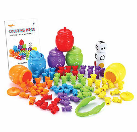 GetUSCart- Joyin Play-Act Counting Sorting Bears Toy Set with Matching ...