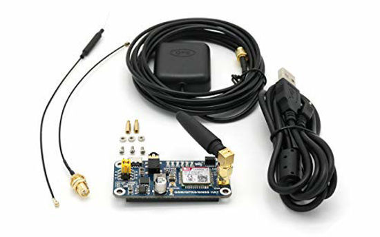 GetUSCart- Raspberry Pi GSM/GPRS/GNSS Bluetooth HAT Expansion Board GPS ...