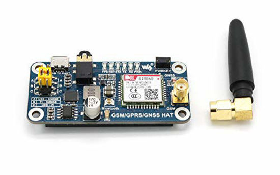 GetUSCart- Raspberry Pi GSM/GPRS/GNSS Bluetooth HAT Expansion Board GPS ...