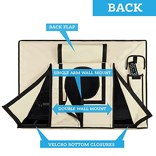 GetUSCart- Outdoor TV Cover 48", 49", 50" - Universal Weatherproof ...