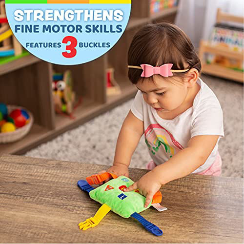 GetUSCart- Buckle Toys - Mini Buster Square - Learning Activity Toy ...
