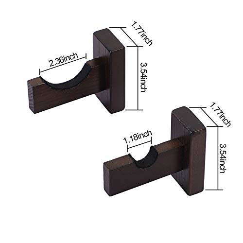 GetUSCart- ZOENHOU 4 PCS Baseball Bat Display Case Holder, Wall Mount ...