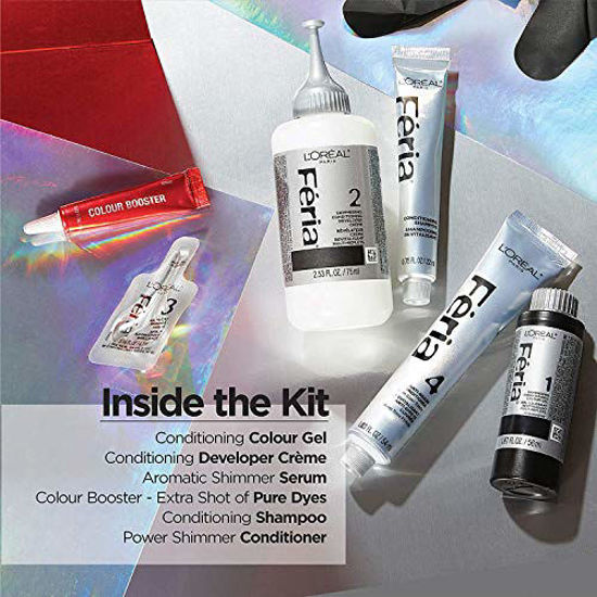 GetUSCart- L'Oreal Paris Feria Multi-Faceted Shimmering Permanent Hair ...