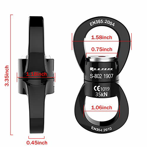 GetUSCart- Swing Swivel 35kN Safest Rotational Device, Swing Spinner ...