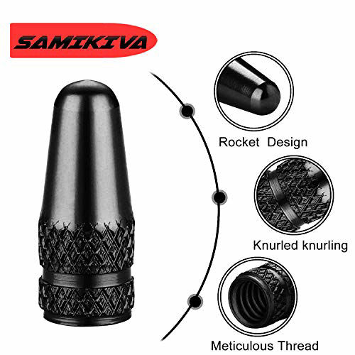GetUSCart- SAMIKIVA (10 Pack Bike Presta Valve Stem Caps, Chrome ...