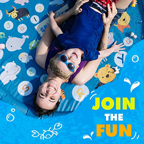 GetUSCart- SplashEZ 3-in-1 Splash Pad, Sprinkler for Kids, and Wading ...