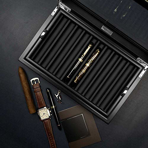 GetUSCart- Lifomenz Co Pen Display Box Ebony Wood Pen Display Case ...