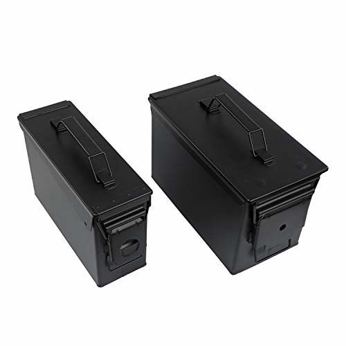 GetUSCart- Redneck Convent RC Black Waterproof Ammo Box Military Metal ...