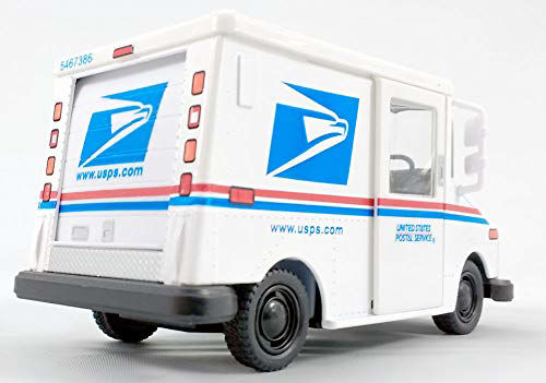 GetUSCart- KinsFun 5-Inch Grumman LLV USPS Mail Delivery Truck - 1/36 ...