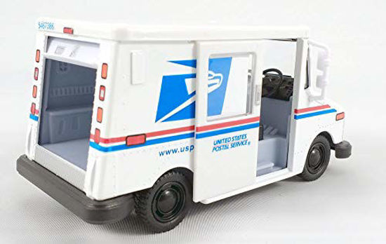 GetUSCart- KinsFun 5-Inch Grumman LLV USPS Mail Delivery Truck - 1/36 ...