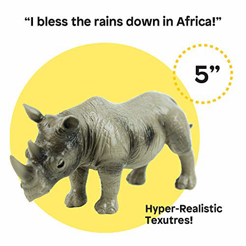 GetUSCart- Boley 12 Piece Safari Animal Set - Different Varieties of ...