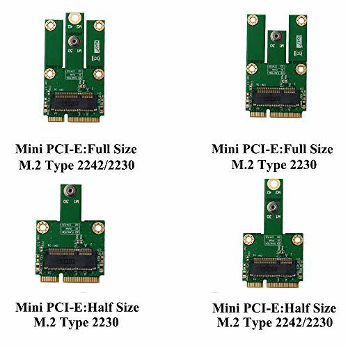 GetUSCart- HLT M.2 (NGFF) to mPCIe (PCIe+USB) Adapter