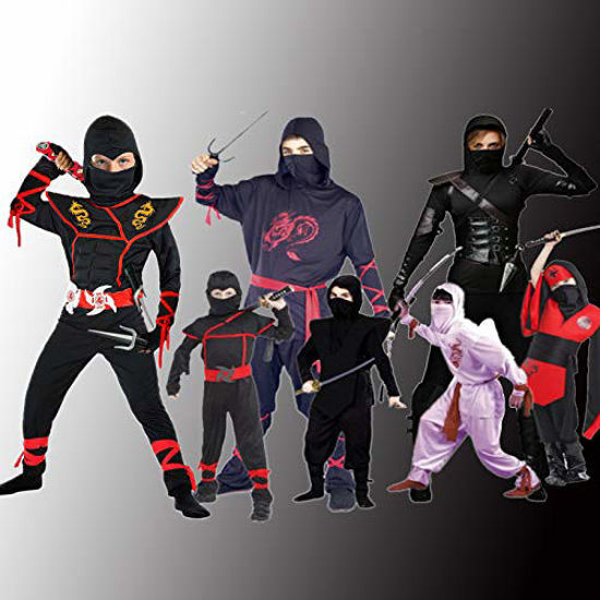 GetUSCart- Ninja Costume Boy Halloween Luxury Ninja Costume Dragon ...