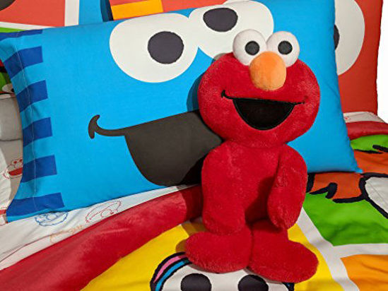 GetUSCart- Sesame Street Plush Stuffed Red Elmo Pillow Buddy - Super ...