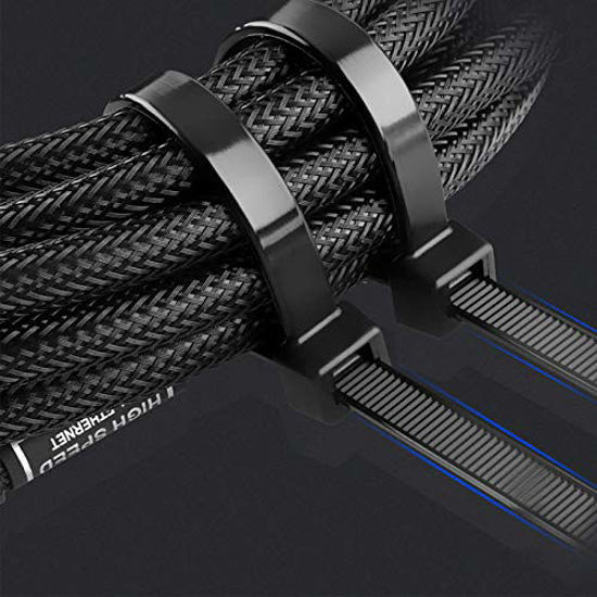 GetUSCart- VTECHOLOGY 100Pcs Heavy Duty Industrial Zip Ties,Releasable ...