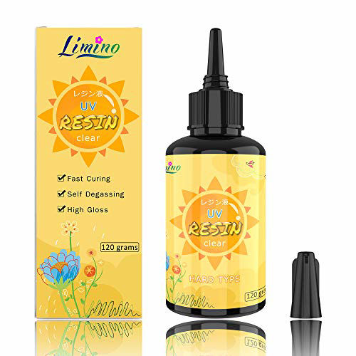 GetUSCart- UV Resin 120g Transparent Ultraviolet Curing Epoxy Resin for DIY Jewelry Making ...