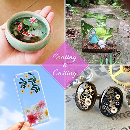 GetUSCart- UV Resin 120g Transparent Ultraviolet Curing Epoxy Resin for ...