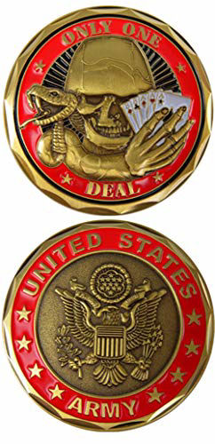 GetUSCart- United States Army Only One Deal Double Sided Collectible ...